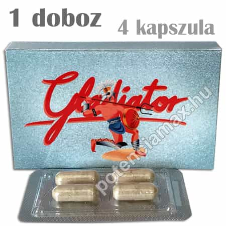 Gladiátor Potencianövelő – 1 doboz - Potencianövelő Shop
